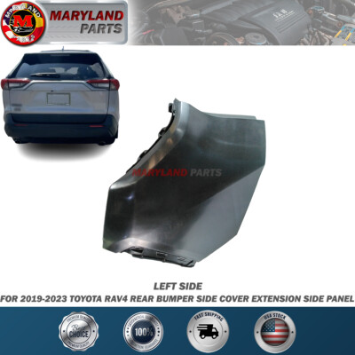 For 2019-2023 Toyota Rav4 Rear Bumper Side Cover Extension Side Panel ...