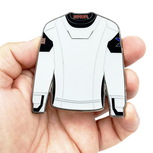 G-015 SpaceX Nasa inspired uniform Shirt Challenge Coin Crew Dragon ...