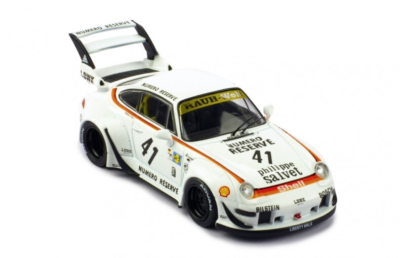 IXOMODELS, Porsche Rwb 993 Lbwk #41 White, Scale / Ladder 1/43 ...