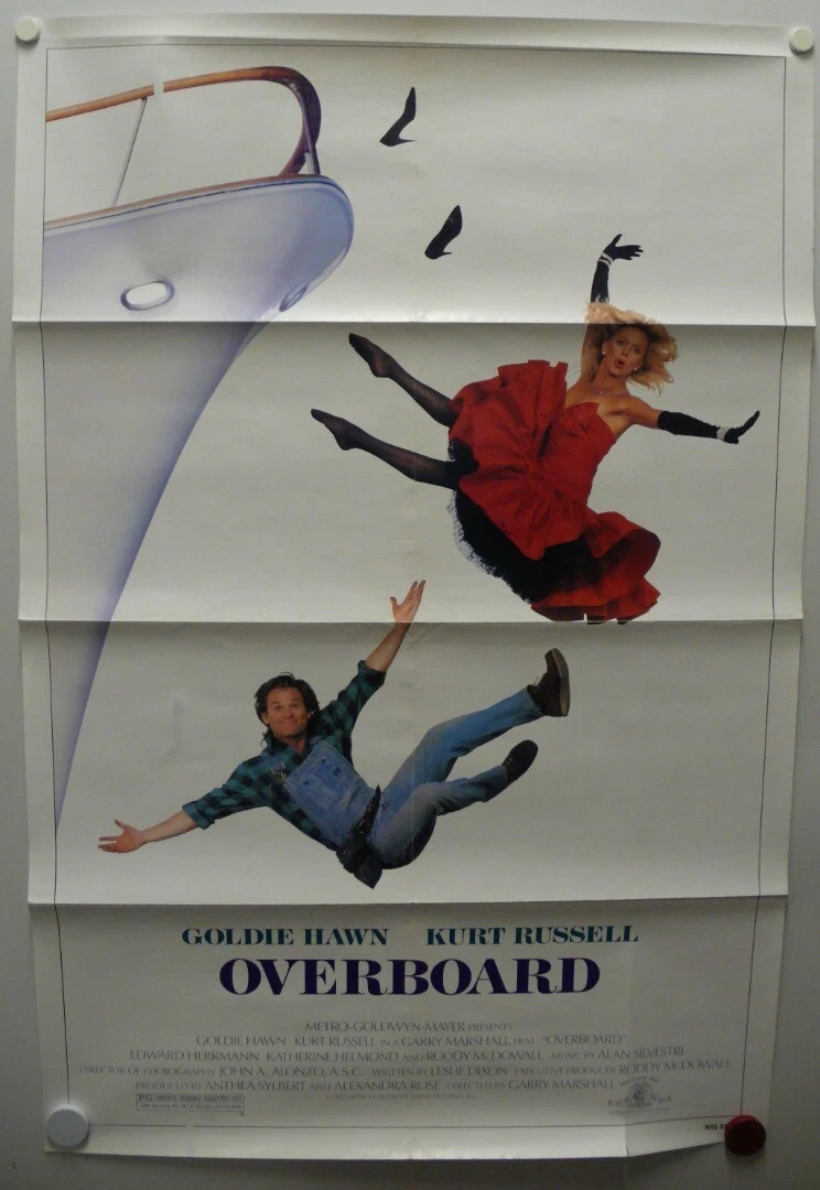 Goldie Hawn Overboard Poster