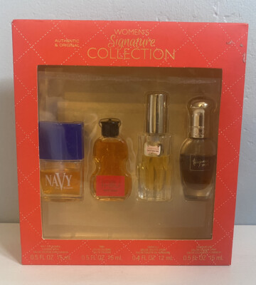 Women's Signature Collection Cologne Set﻿: Navy - Tabu - Chantilly ...