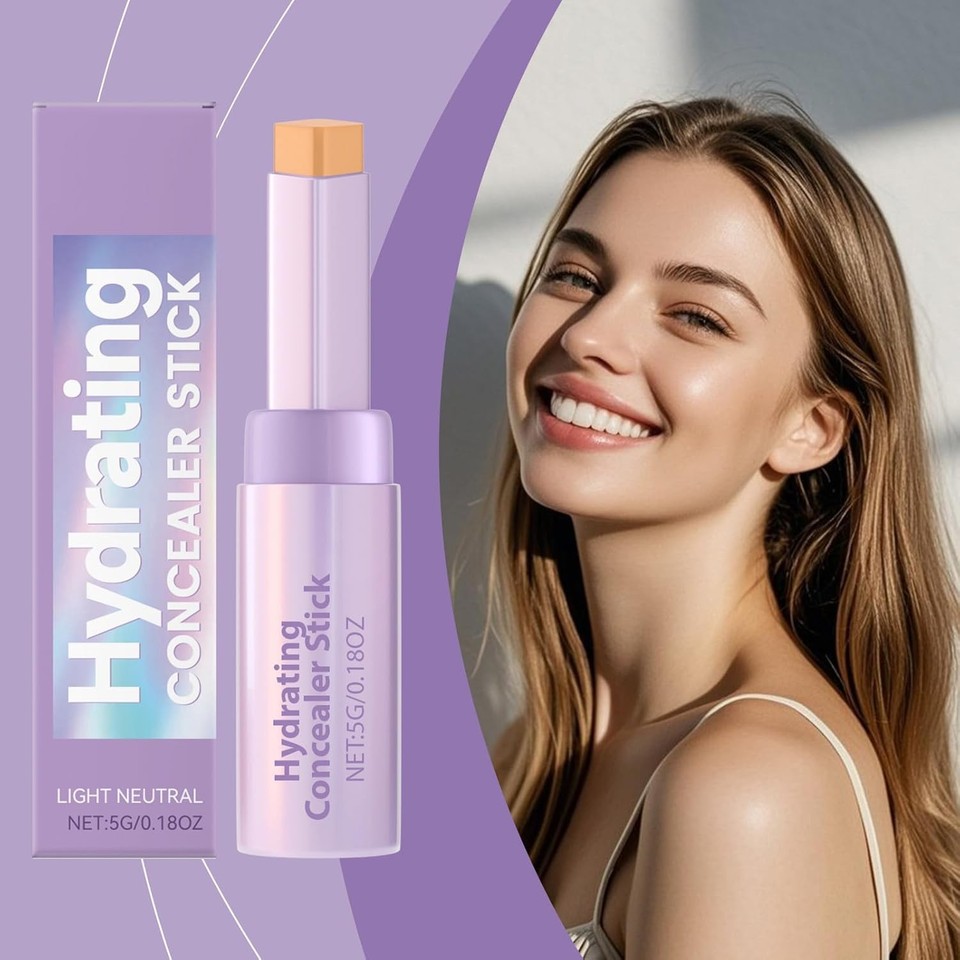 Zephoco Concealer Stick Duo – Concealer Stick & Brush, Foundation ...