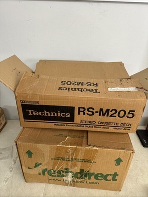 Technics RS-M205 Cassette Deck - Works! | eBay