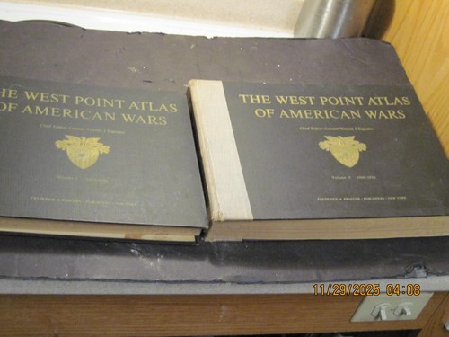 The West Point Atlas of American Wars Volume 1 & 2 Complete Set 5th ...