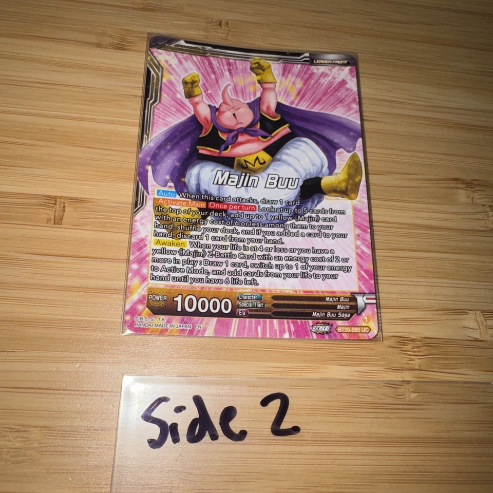 Majin Buu Absorption Complete BT20-085 Foil Leader | eBay