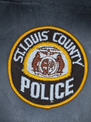 Police Police US Patch Sleeve Badge USA St. Louis County Police | eBay