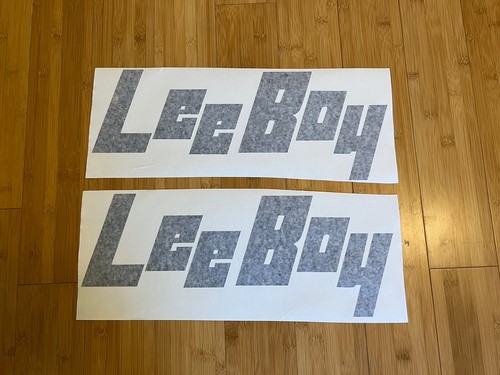 Lee Boy Paver Decals 18” SET OF 2 - Sticker Decal Equipment Decal Vinyl ...