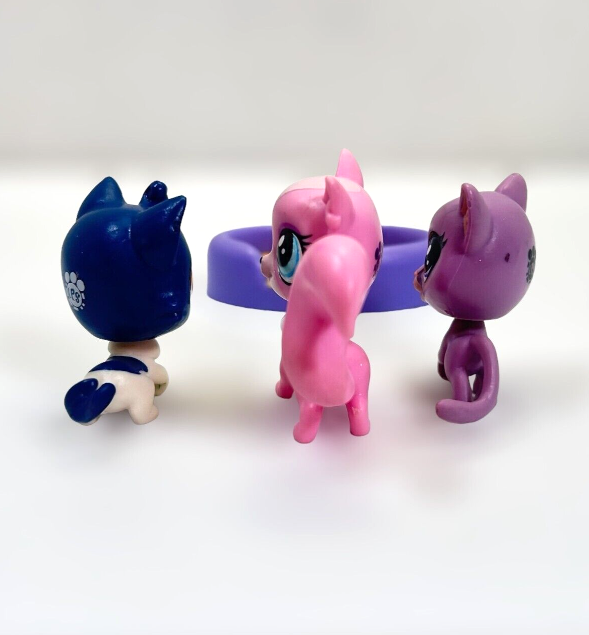 Littlest Pet Shop LPS Lot #3679 Lily Laroux #35 Sunny Cougar #3848 ...