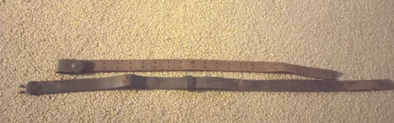 Original .45-70 Trapdoor/Krag/Springfield Model 1903 Sling Broken, Two ...