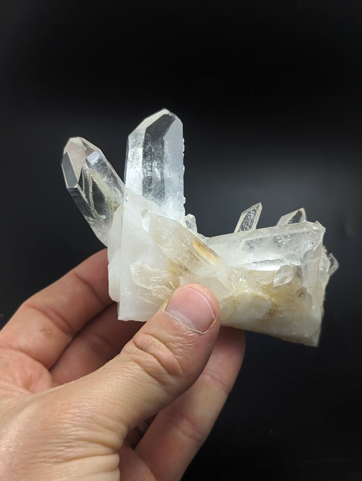 Amazing Quartz Crystal Cluster, North of Willis Mine, Paron, Arkansas ...