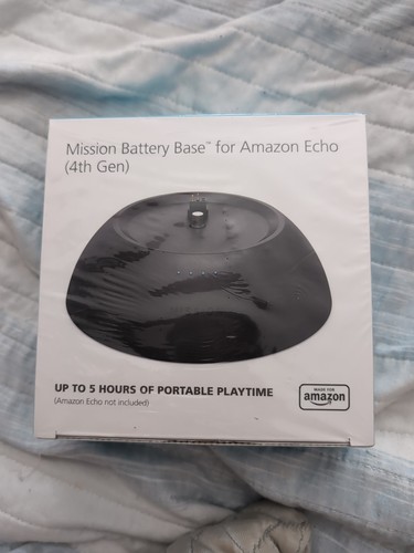 Mission Battery Base For Amazon Echo (Black) 4th Generation **See Description** | eBay