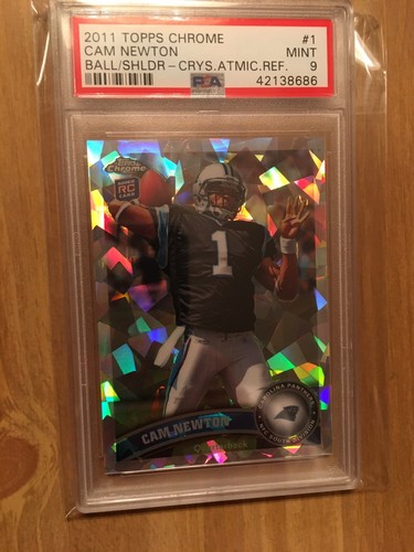 2011 Topps Chrome - Cam Newton #1 Crystal Atomic Refractor /139 (RC ...