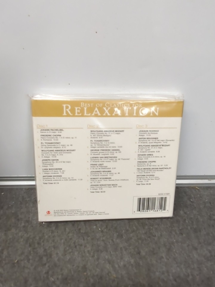 Best Of Classics For Relaxation - CD - **BRAND NEW/STILL SEALED** | eBay