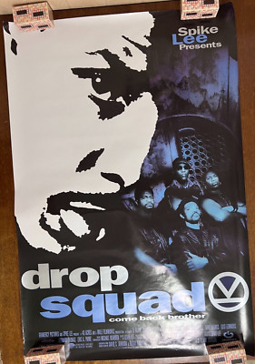 ROLLED DROP SQUAD 1994 2-SIDED MOVIE POSTER 27x41 VING RHAMES | eBay