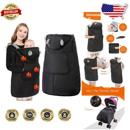 Universal Waterproof Baby Carrier Cover – Winter Protection with ...