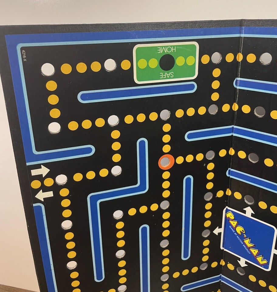 Vintage Pac Man-Board Game Replacement Game Board 1982 | eBay
