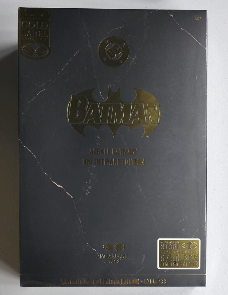 McFarlane DC Azrael Batman Knightfall Knightmare Edition Gold Label 7 ...