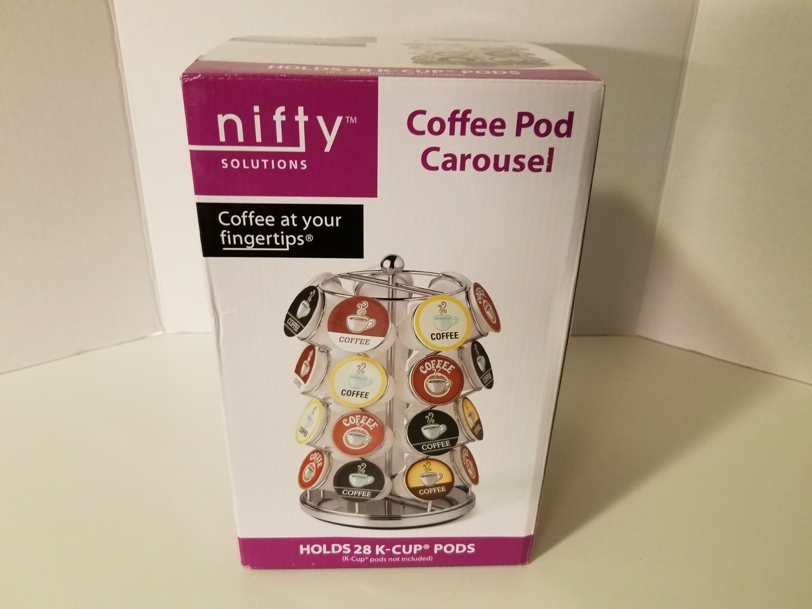 Nifty 5728 28 K-Cup Carousel - Chrome for sale online | eBay