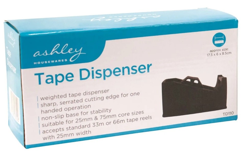 Heavy Duty Tape Dispenser Desktop Office Sellotape Sticky Cellotape ...