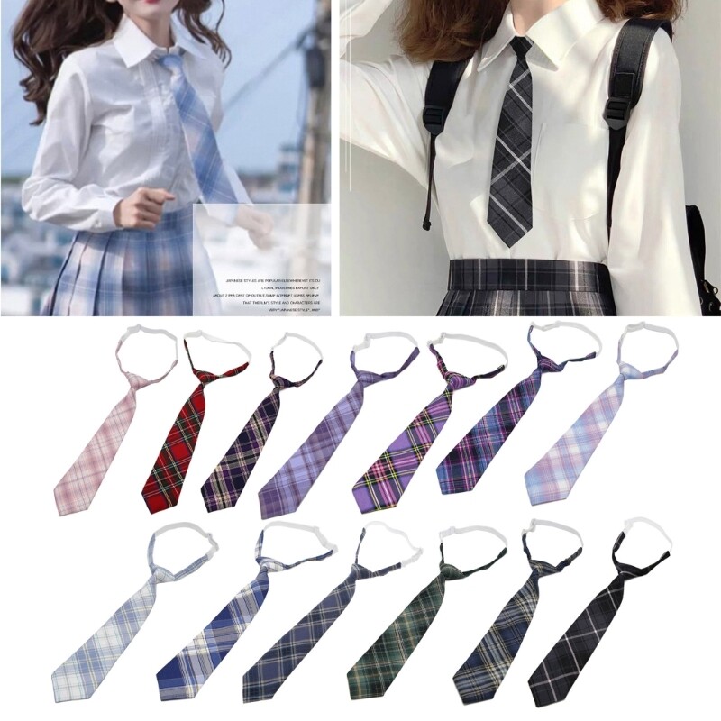 Lazy JK Ties Student Cosplay Uniforms Necktie for Wedding Graduation ...