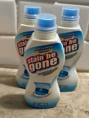 Lot Of 3 Stain Be Gone Stain Scrubbing Gel Brush Break Up Remove ...
