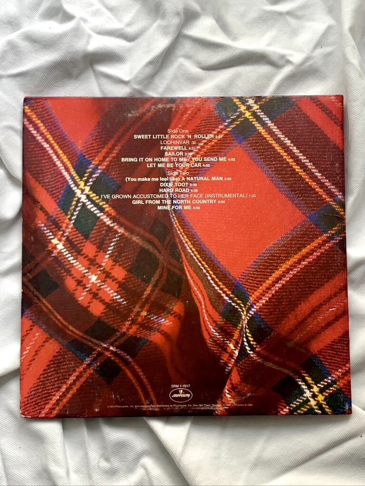 Signed ROD STEWART Smiler LP 12" vinyl RECORD original signature ...