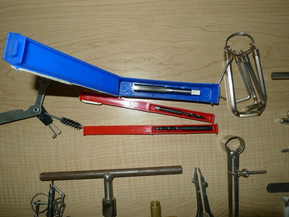 Vintage Odd Lot tools and parts from Machinists tool box. Lot 1 | eBay