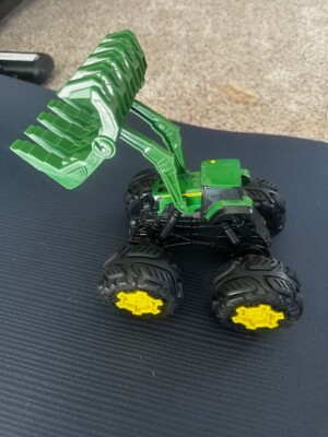 John Deere Monster Treads Rev Up Tractor Toy Tractor Toys - Monster ...