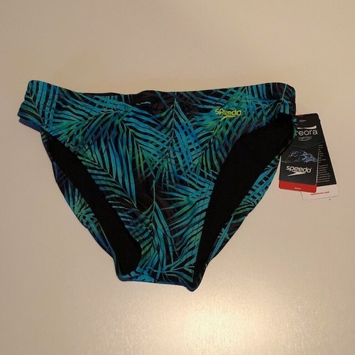 BNWT Mens Palms Print Speedo Solar Swim Brief Size 34 | eBay
