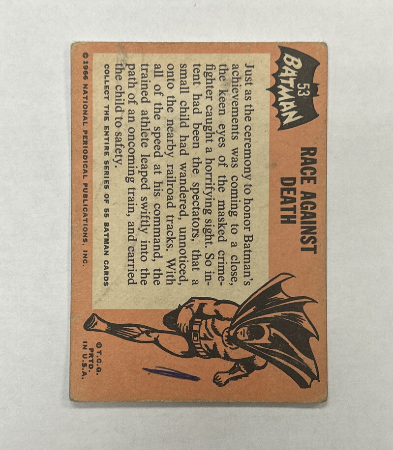 1966 Topps Batman Card #53 | eBay