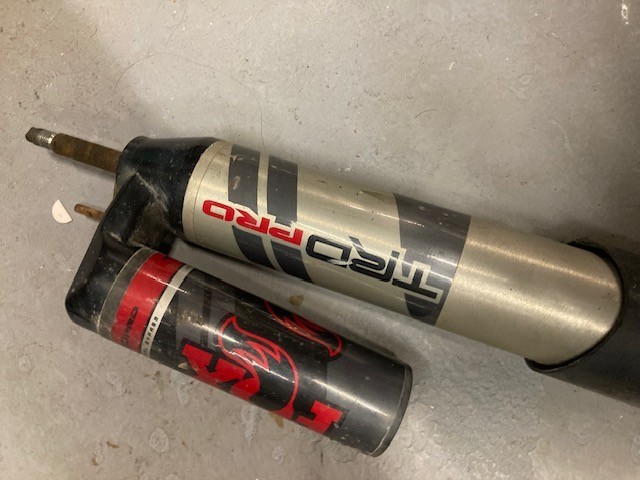 GENUINE 2021-2024 OEM TOYOTA 4RUNNER TRD PRO FOX LEFT REAR SHOCK PTR61 ...