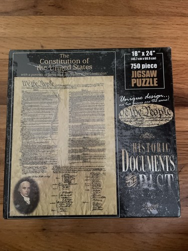 Constitution of the USA Jigsaw Puzzle 750 Pieces 18" X 24" / Sealed ...
