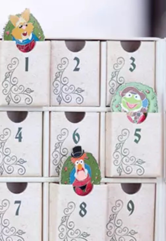 The Muppet Christmas Carol 2025 Limited Edition Pin Advent Calendar Pre ...