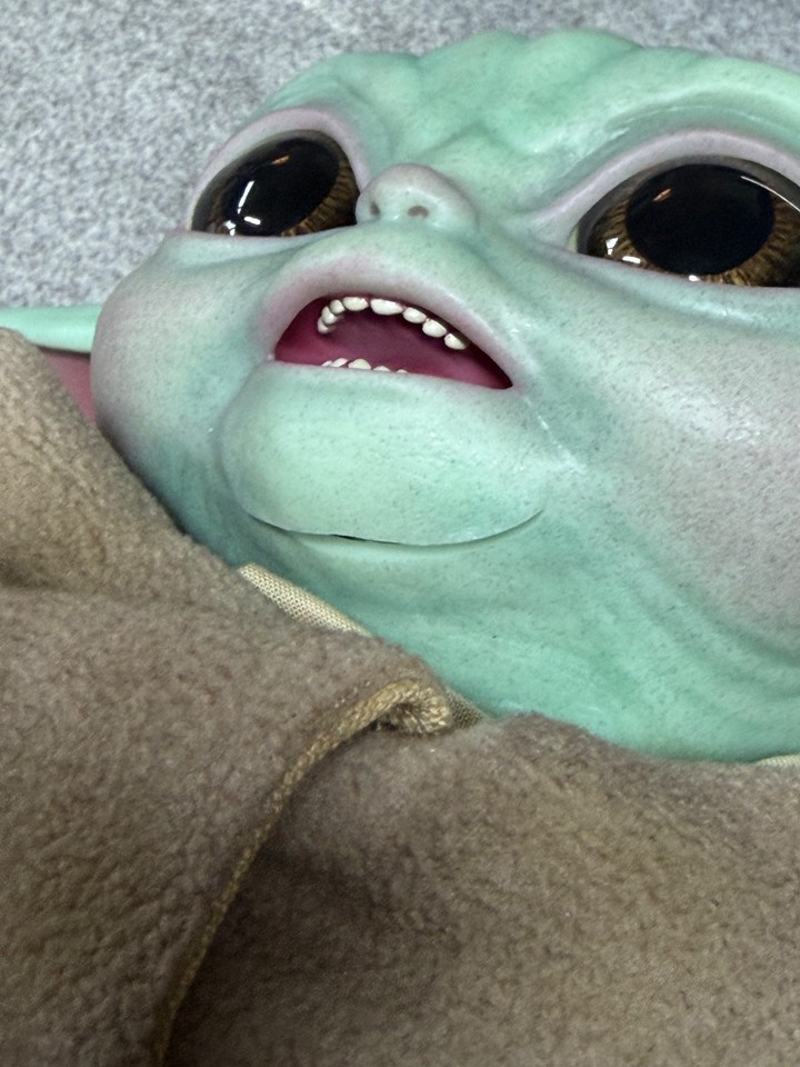 Hot Toys Life-Size 1:1 The Child Grogu LMS013 Complete in Box -Minor ...