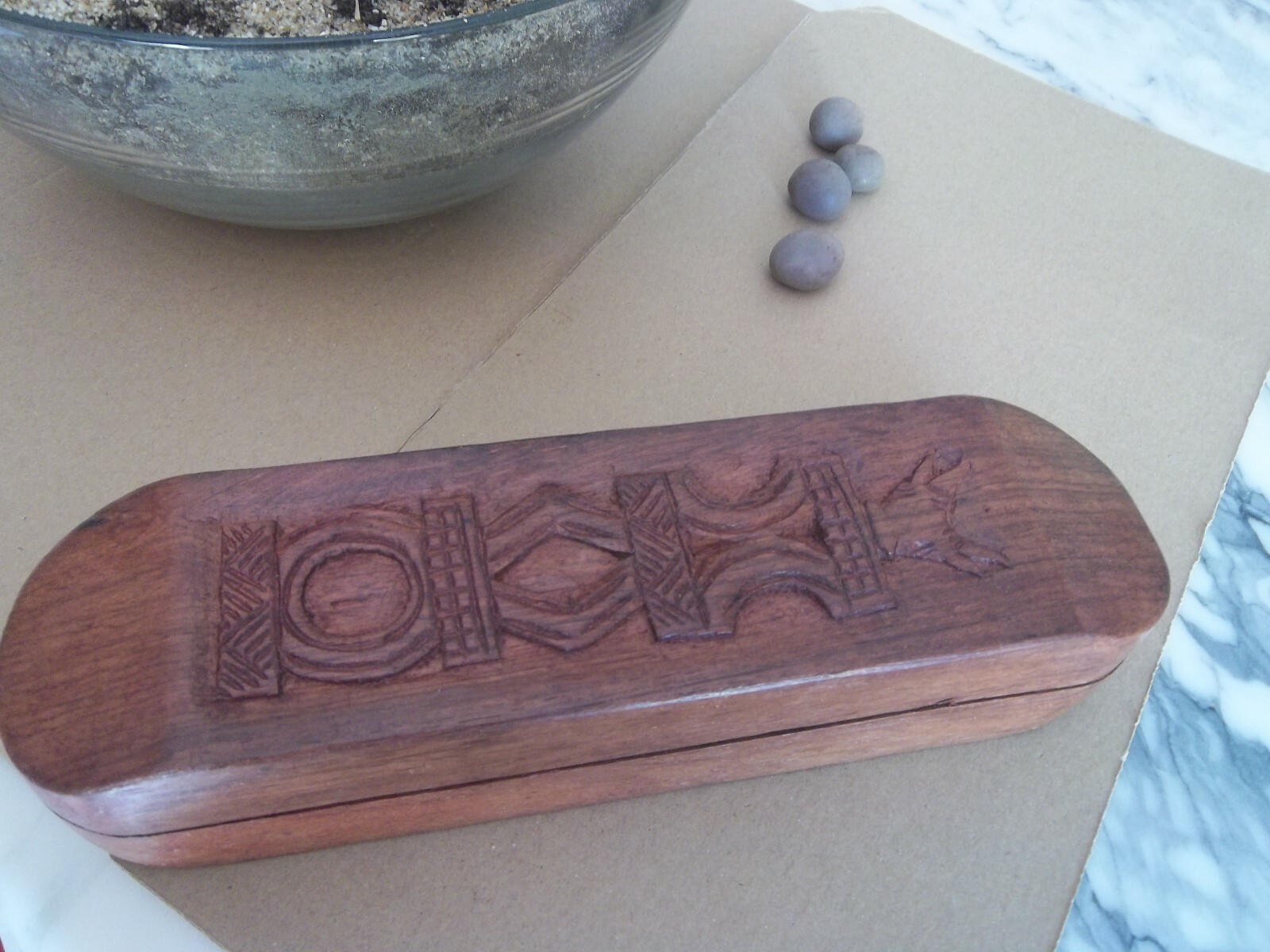 SUPER JEU AWALE /AWELE / KATRO en BOIS " ELEPHANT / TOTEM" DE ...