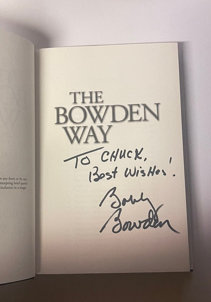 The Bowden Way Signed Bobby Bowden | eBay