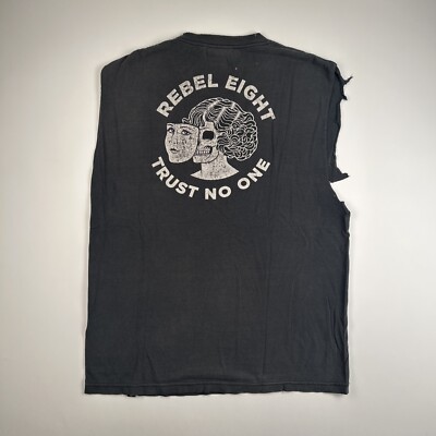 Rebel Eight Trust No One Tank Top Shirt Size Large | eBay