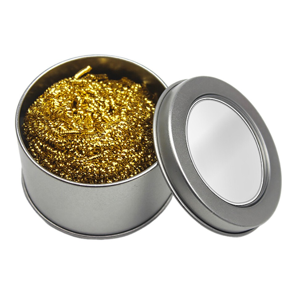 Desoldering Cleaning Ball Copper Wire Cleaner Ball Metal Dross Box ...
