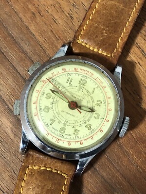 Vintage Fero Watch Sportometer Swiss Made Mechanical For Parts Or ...