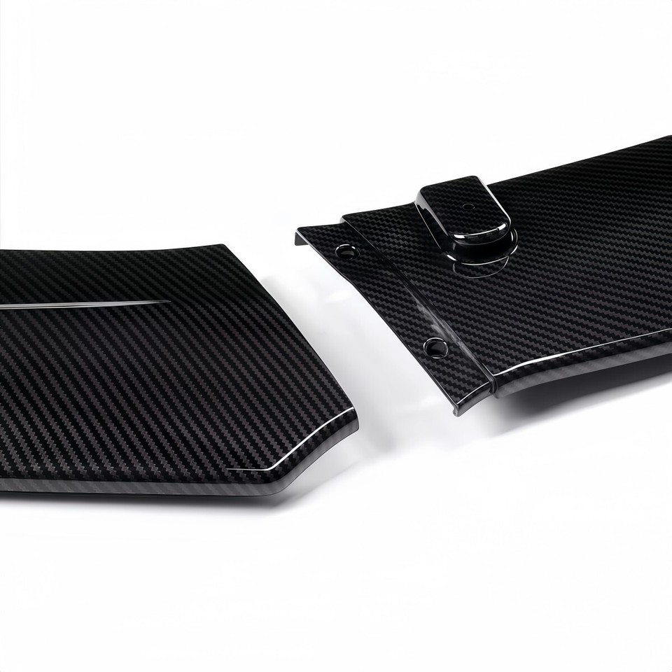 Front Bumper Lip Splitter Spoiler Carbon Fiber For VW Jetta 6 VI MK6 ...