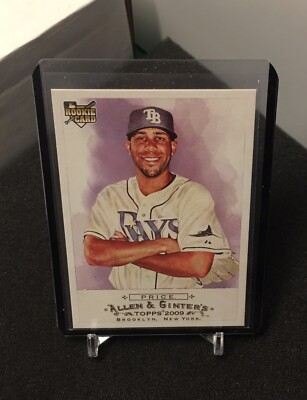 David Price Rookie 2009 Allen & Ginter 275 Rays RC | eBay