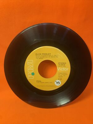 Elvis Presley Fool Steamroller Blues RCA Single 74-0910 Vinyl 45 7” Vg+ ...