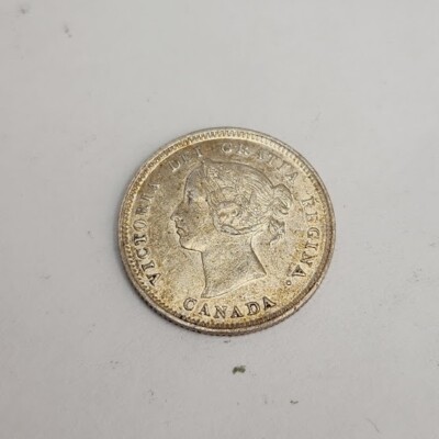 1888 Canada 5 Cents | eBay