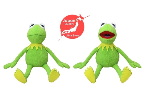 RARE Kermit the Frog LL BIG Plush doll 2024 Set of 2 from JAPAN 60cm 23 ...