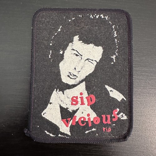 Vintage Sid Vicious Sex Pistols Sew On Patch Punk Rock Band Music | eBay
