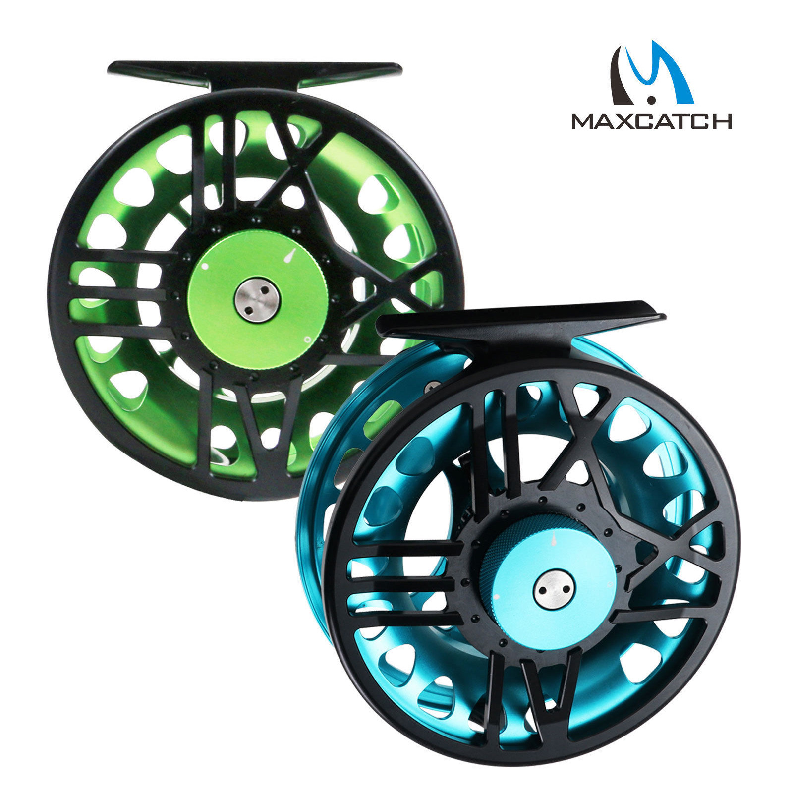 Maxcatch Fly Reel Timefly 5/6/7/8WT Large Arbor Aluminium Fly Fishing ...