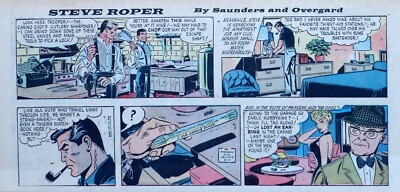 Steve Roper by William Overgard - full color Sunday comic page - August ...