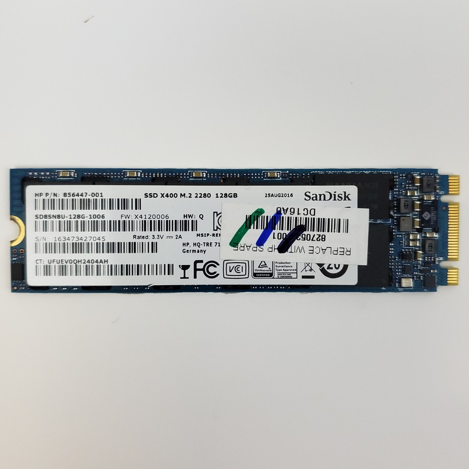 Lot of 15 - Assorted 128GB SanDisk M.2 2280 Internal SSD | Grade A | eBay