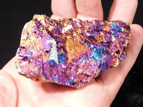 BRIGHT! IRIDESCENT Peacock Copper Chalcopyrite or Peacock Ore Mexico ...
