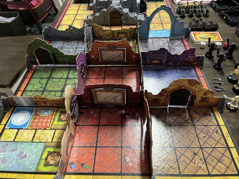 Dark World Board Game Fantasy RPG 2002 Vintage Mattel 100% Complete | eBay